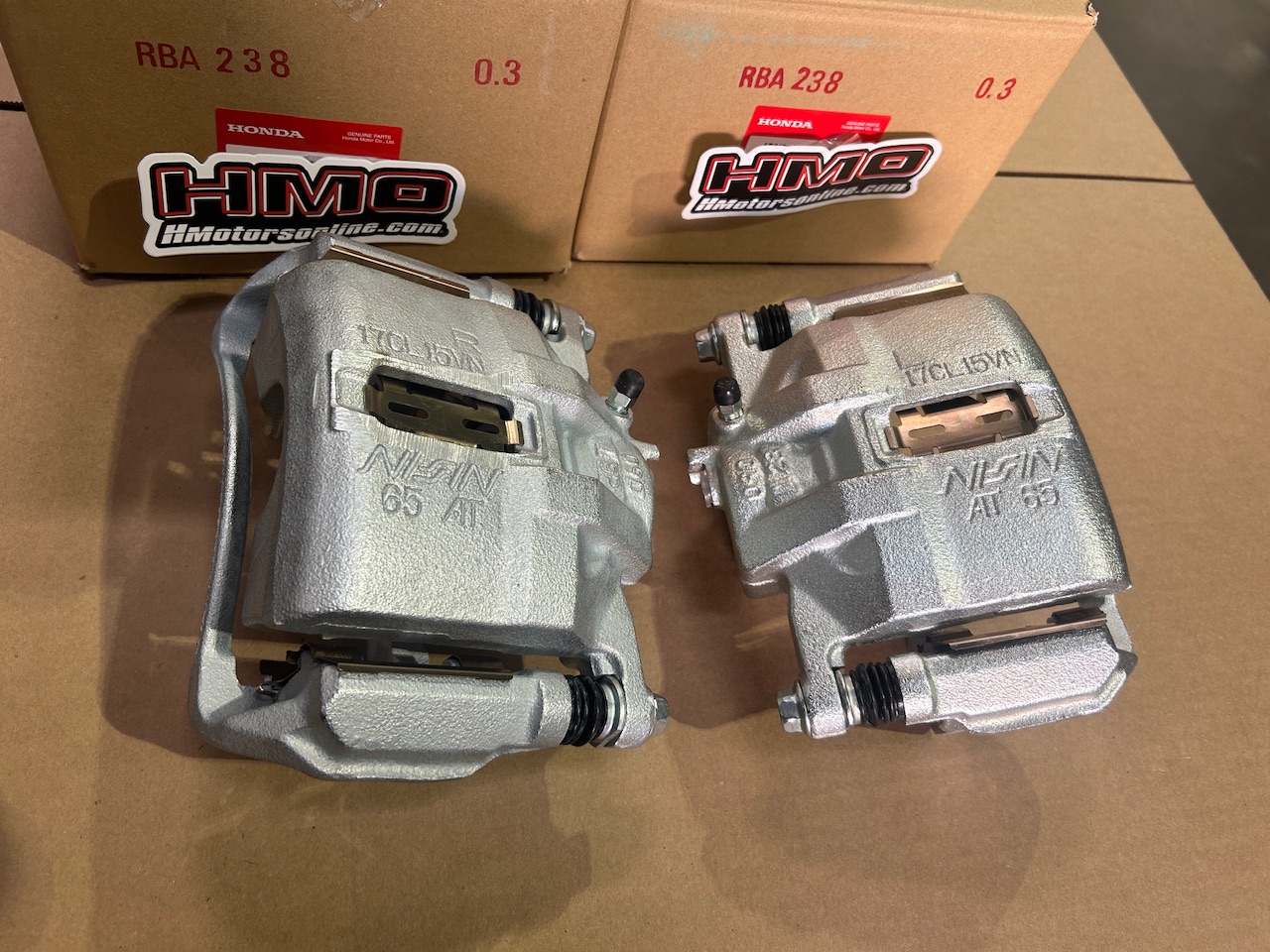 Brand New 97-01 Integra TypeR or EK9 Civic TypeR OEM Honda Front Brake ...