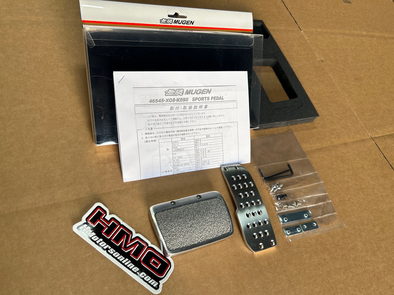 Brand New MUGEN Automatic Sports Pedal Set – HMotorsOnline