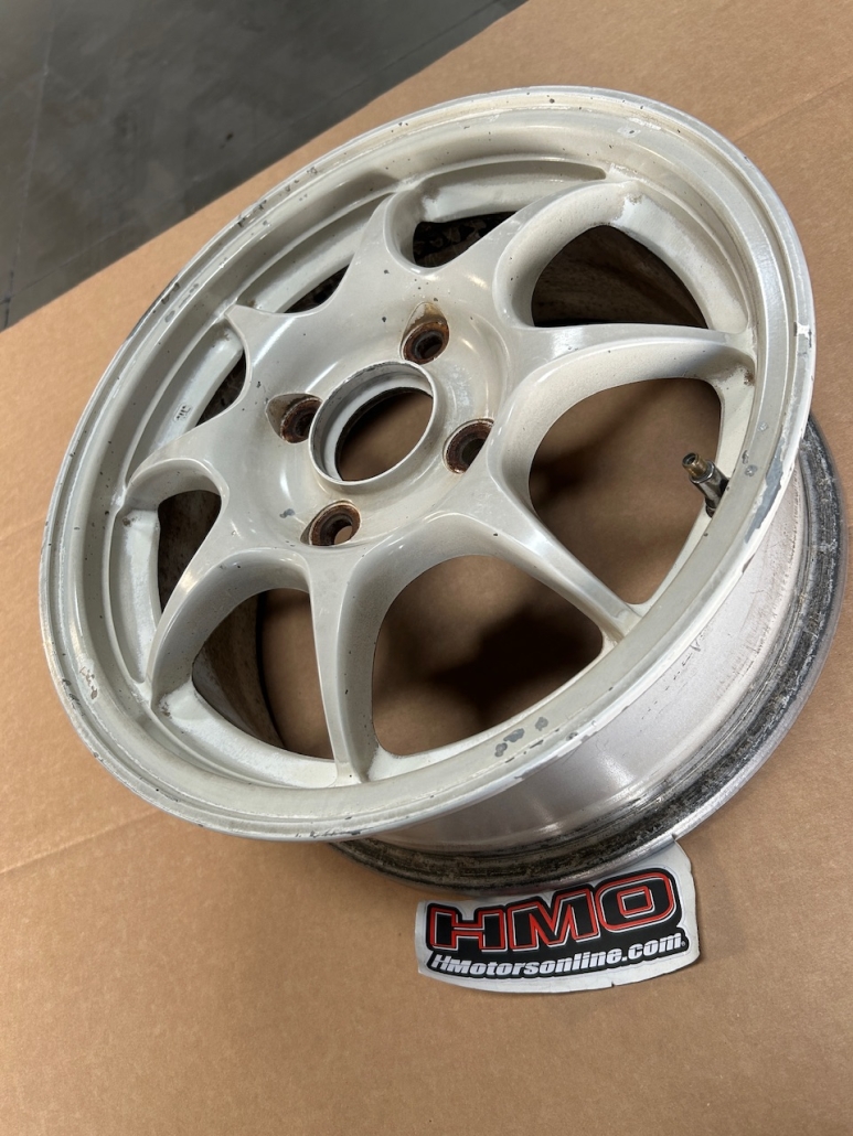 Single JDM Integra TypeR Champwhite 15 Inch 4×114.3 Lug Pattern OEM ...
