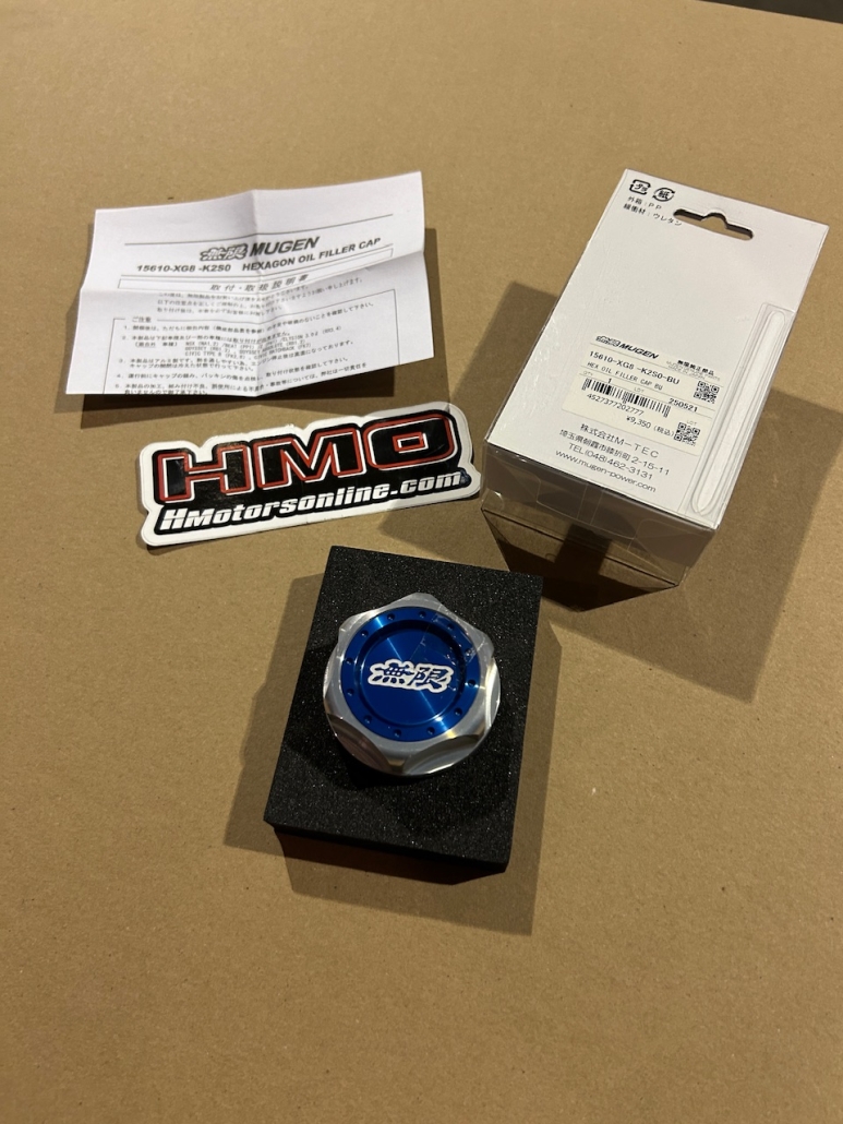 MUGEN Blue Color Hexagon Oil Cap – HMotorsOnline