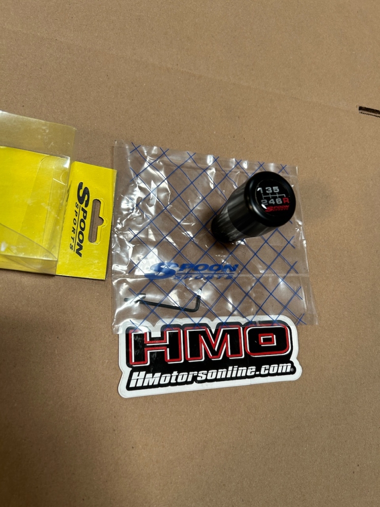 Spoon Sports Black Duracon 6 Speed Shift Knob – HMotorsOnline